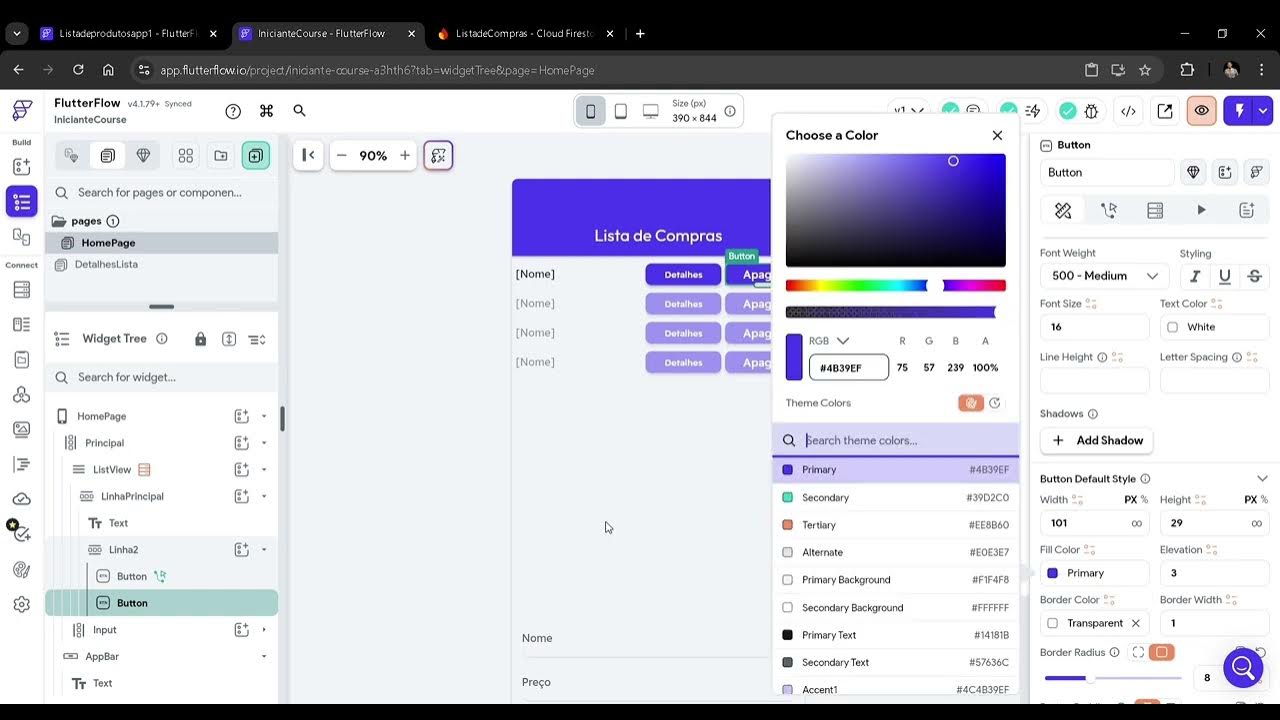 Aula 4 - Função deletar no flutterflow - YouTube