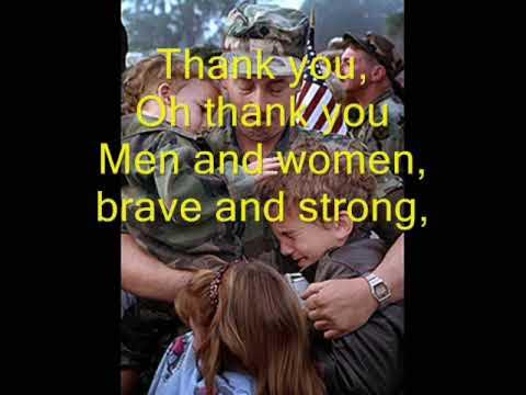 Thank You Soldiers - Veteran's Day/Memorial Day Song - YouTube