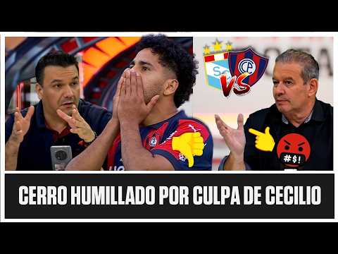 😡CERRO PORTEÑO humillado en COPA LIBERTADORES  por culpa de  CECILIO DOMINGUEZ 🤬 / Deporte Total