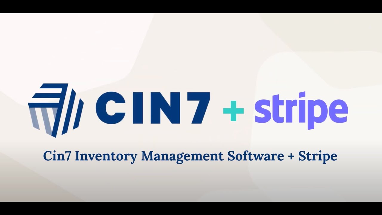 Stripe + Cin7 - YouTube