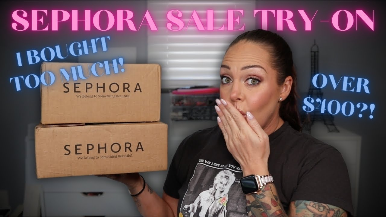 Secrets of Sephora Haul: Unboxing & Makeup Trial - YouTube
