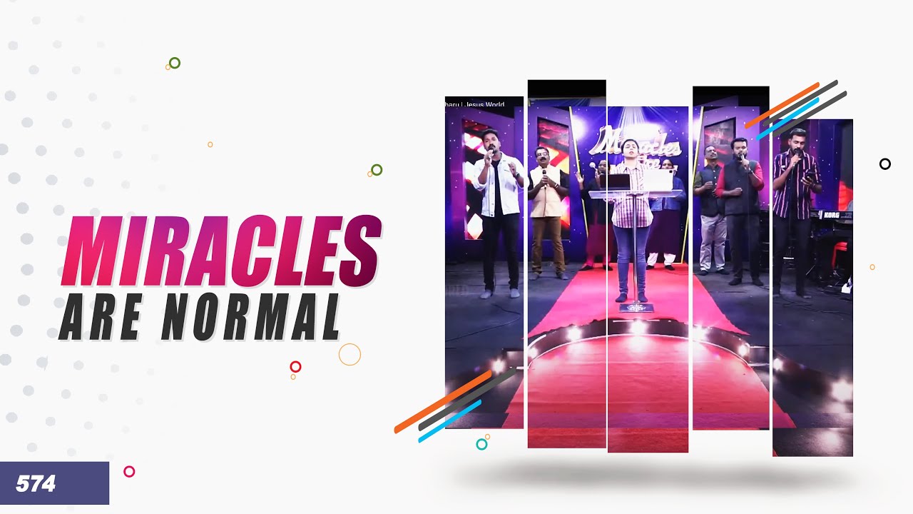 MIRACLES ARE NORMAL |26/8/2022 | Apostle John Tharu | Jesus World - YouTube