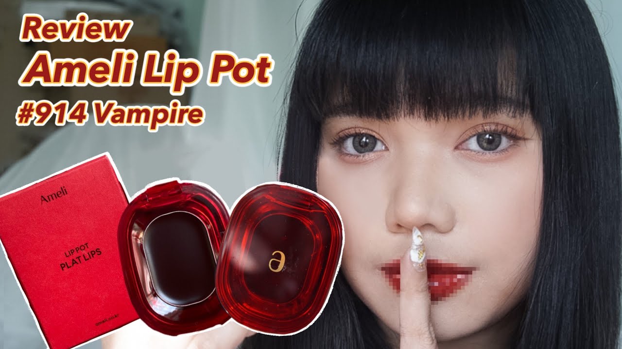 [ REVEIW รีวิว ] Ameli Lip Pot Plat Lips #914 | สีสวยยยย | NNINKK - YouTube