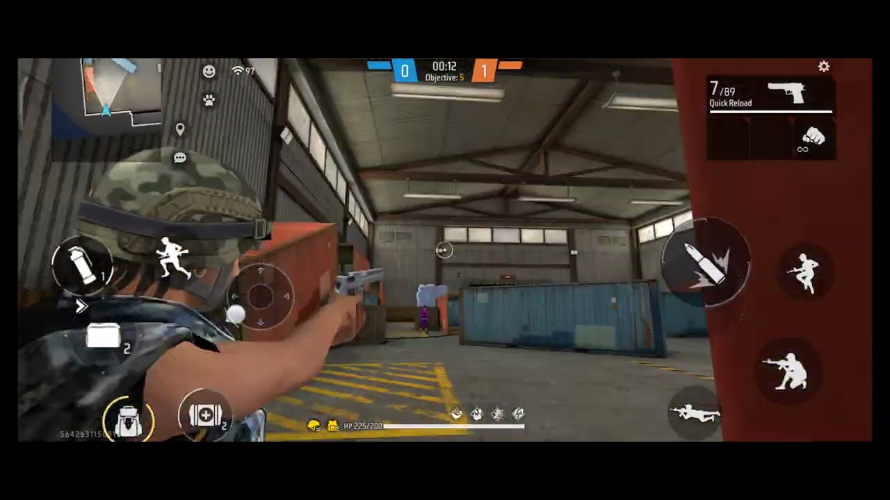 free fire hacker ||game play - YouTube