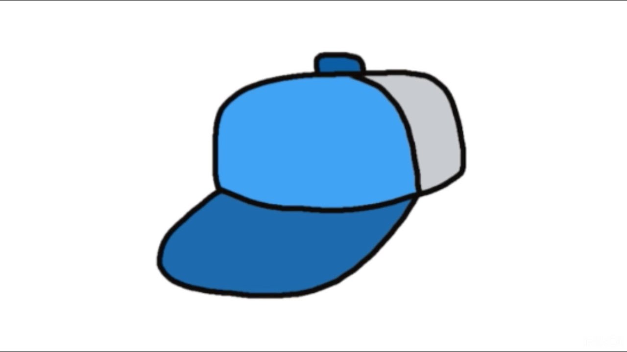 Cara Menggambar Topi - How to Draw a Cap - YouTube