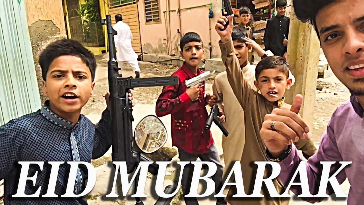 How Child's Celebrate Eid in Pakistan - YouTube