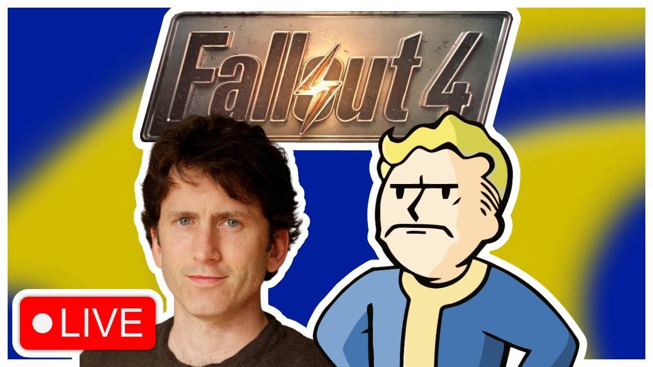 Fallout 4 - NEW UPDATE - Day 1 *LIVE* - YouTube