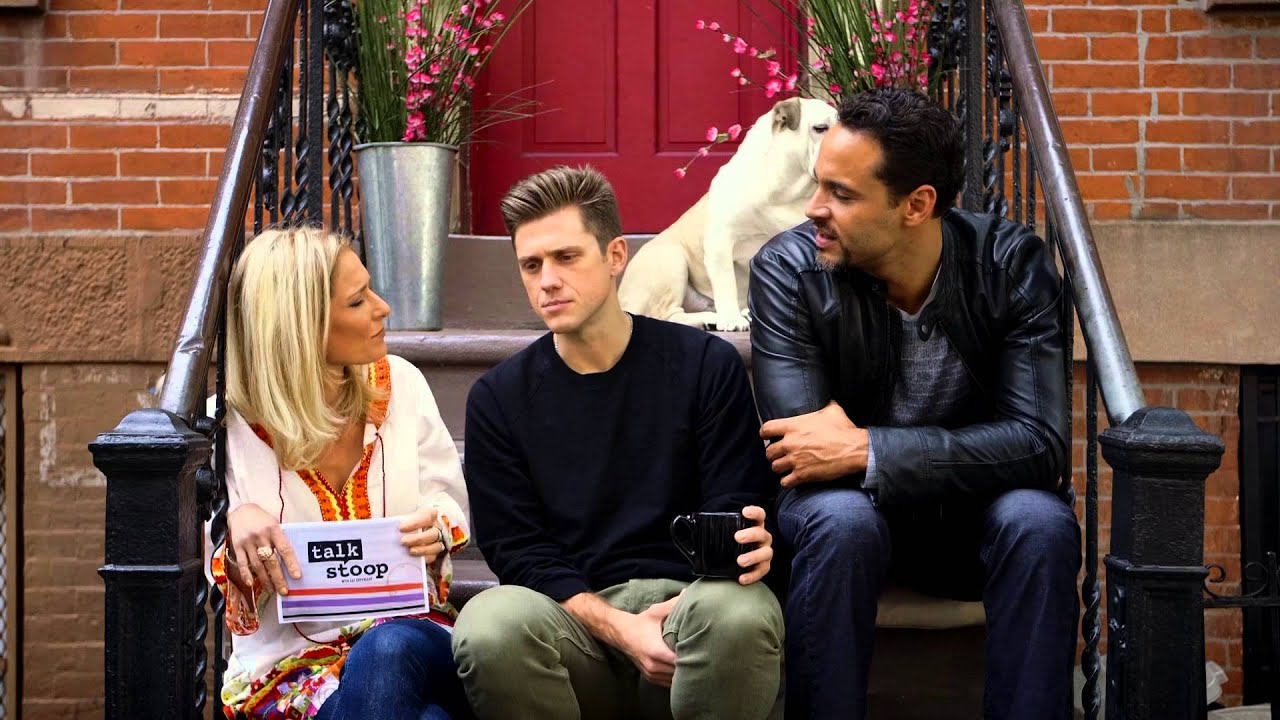 Talk Stoop Featuring Graceland stars, Daniel Sunjata & Aaron Tveit ...