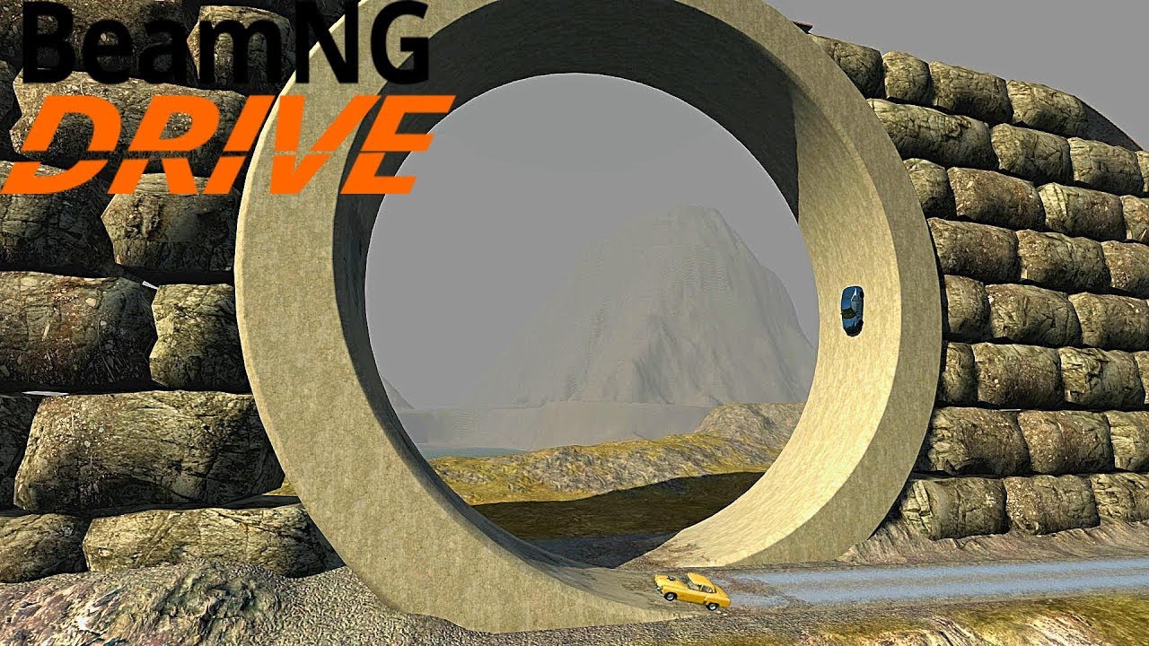 SCARY IMPOSSIBLE LOOP THE LOOP | EPIC STUNT #2 | BEAMNG DRIVE - YouTube