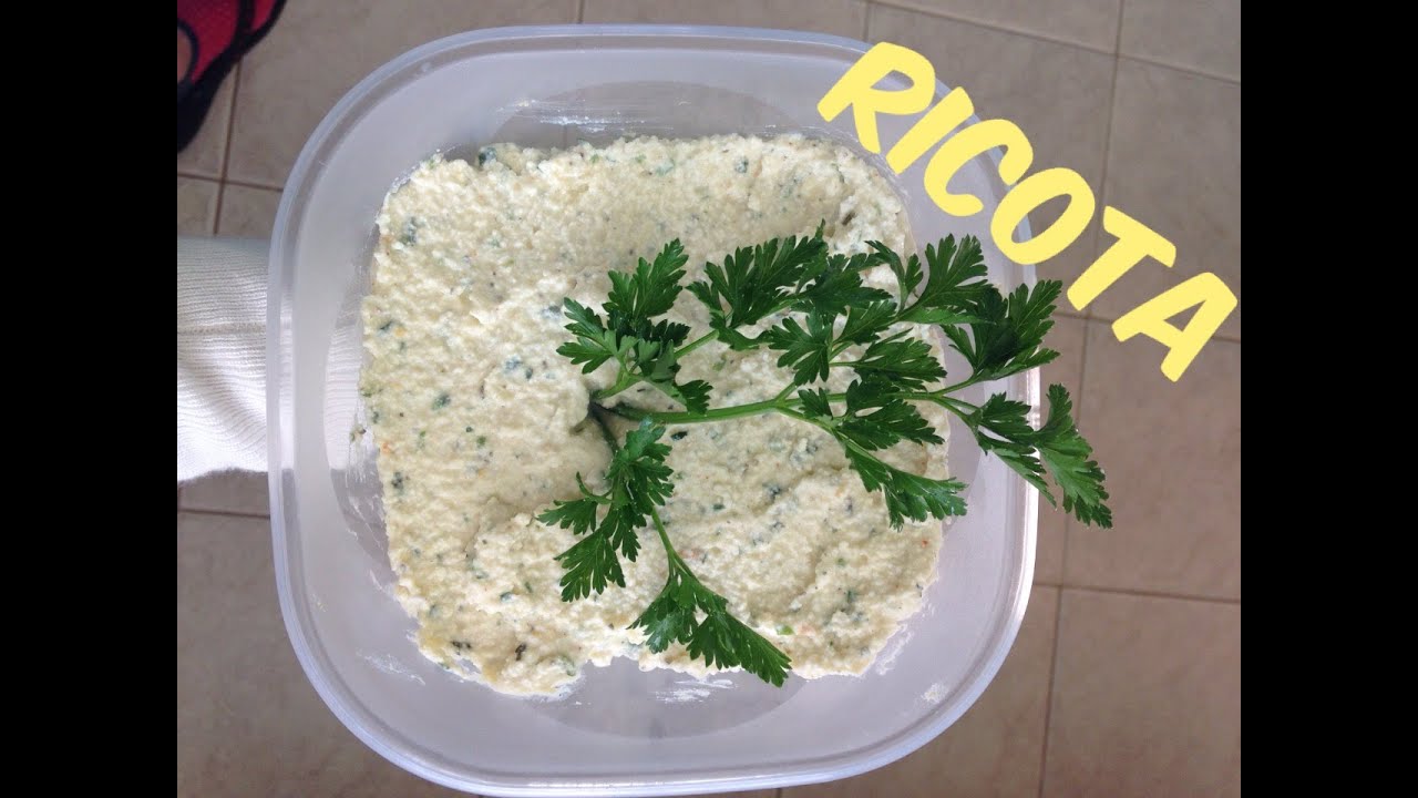 Creme de Ricota Caseiro - YouTube
