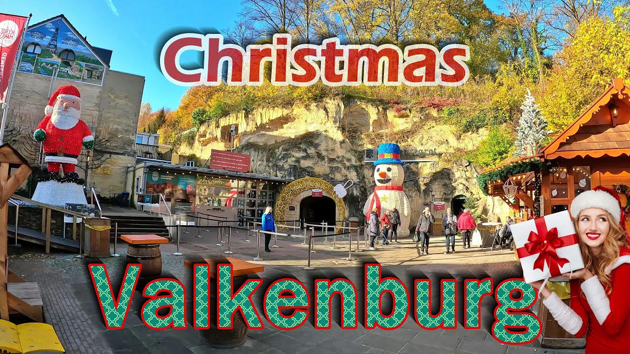 Explore the Magical Christmas Town of Valkenburg, Netherlands - 4K ...