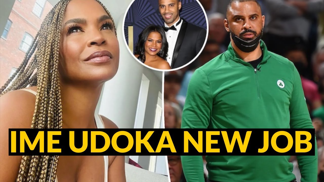 Ime Udoka Boston Celtics Coach NEW JOB | ESPN Malika Andrews Is Angry ...