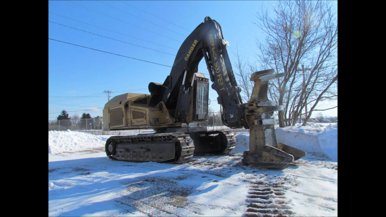 Tigercat 860C - YouTube