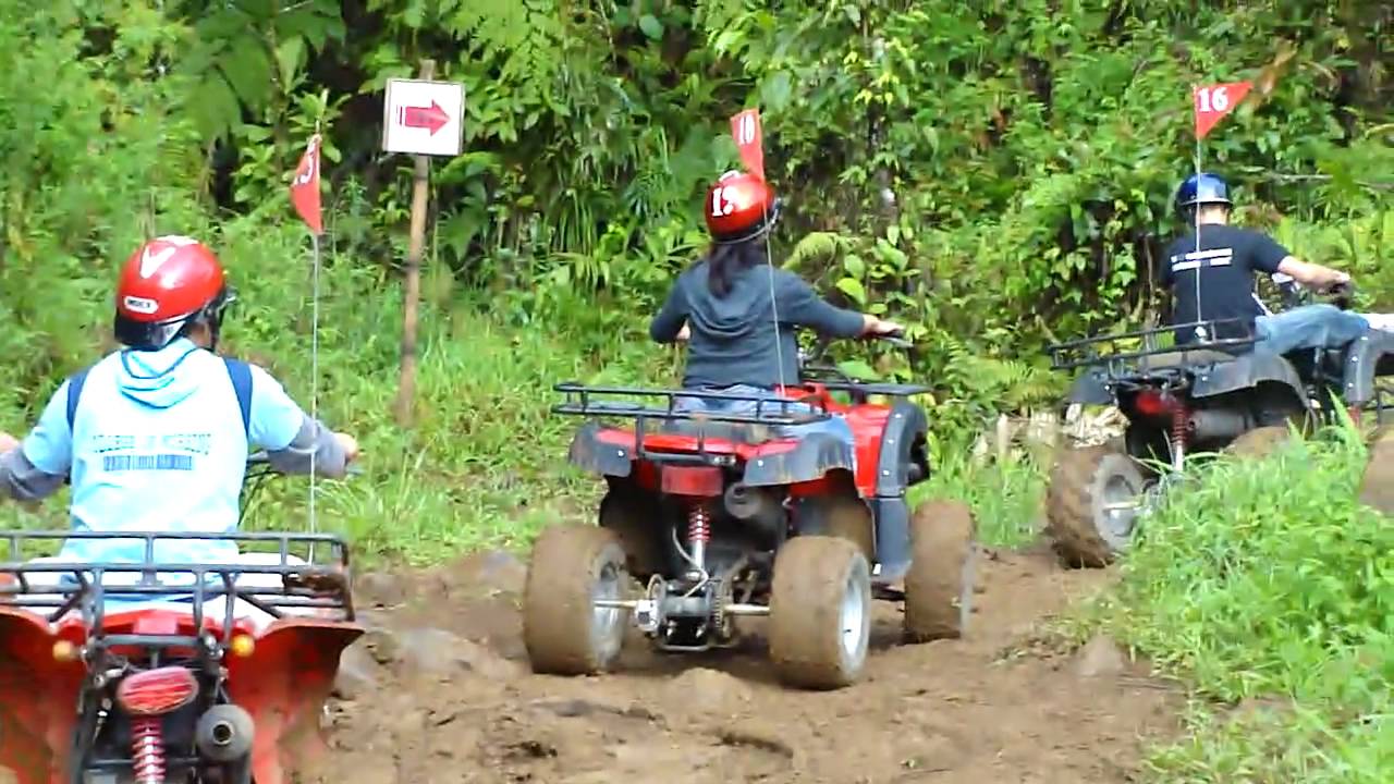 Donald Camatura on ATV ride at Dahilayan, Bukidnon - YouTube