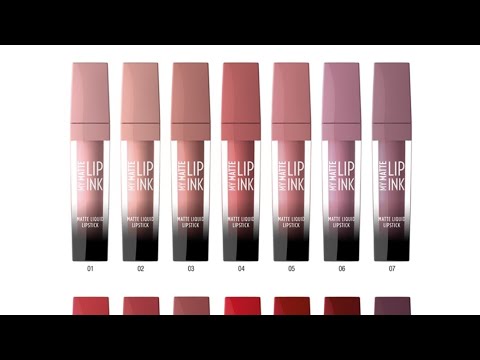Golden Rose My Matte Lip Ink dodaq boyalarım