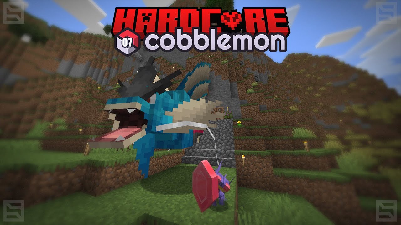 Mega Gyarados and Mega Sableye - Ep.7 - Hardcore Cobblemon (Minecraft ...
