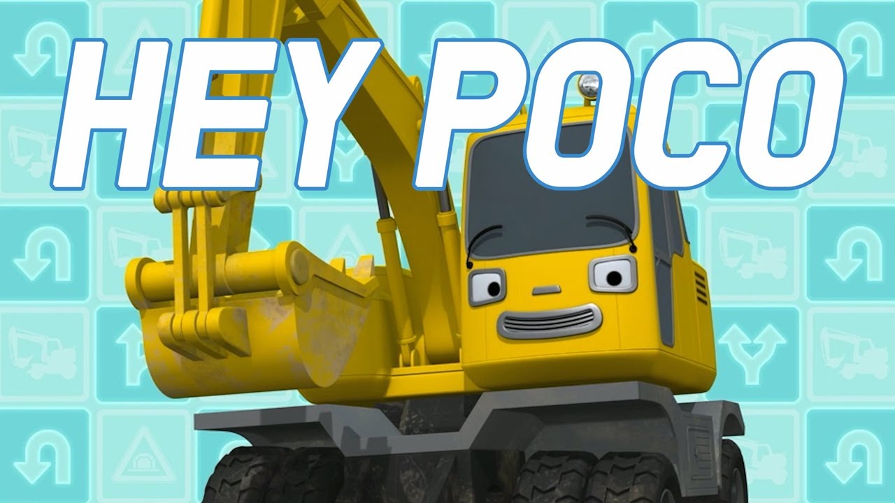 HEY POCO | Strong Heavy Vehicles Theme Song | Hey Tayo Songs Series ...