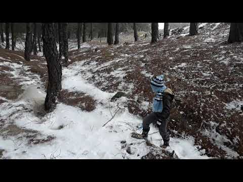 Kaz dağlarına kar yağdı