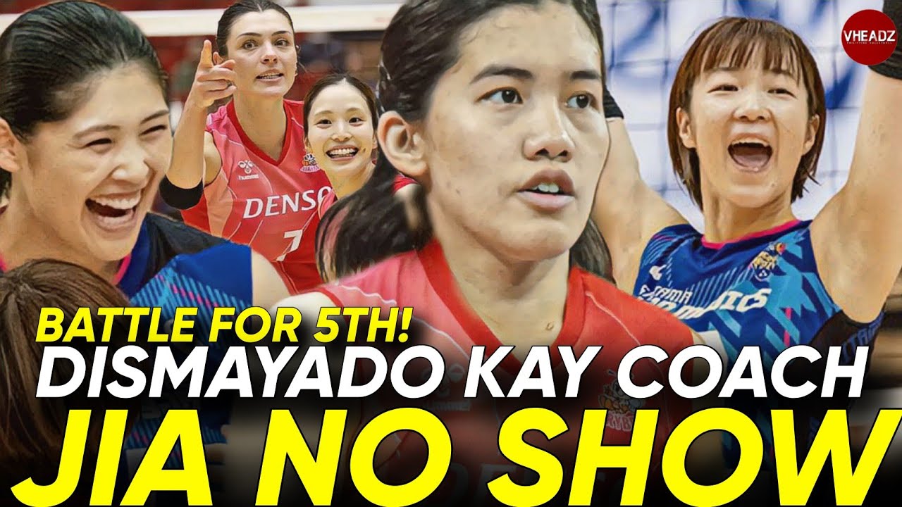 DENSO BUMAGSAK sa QFINALS! JIA AYAW IPASOK ni COACH! CHERY #1 sa PVL ...