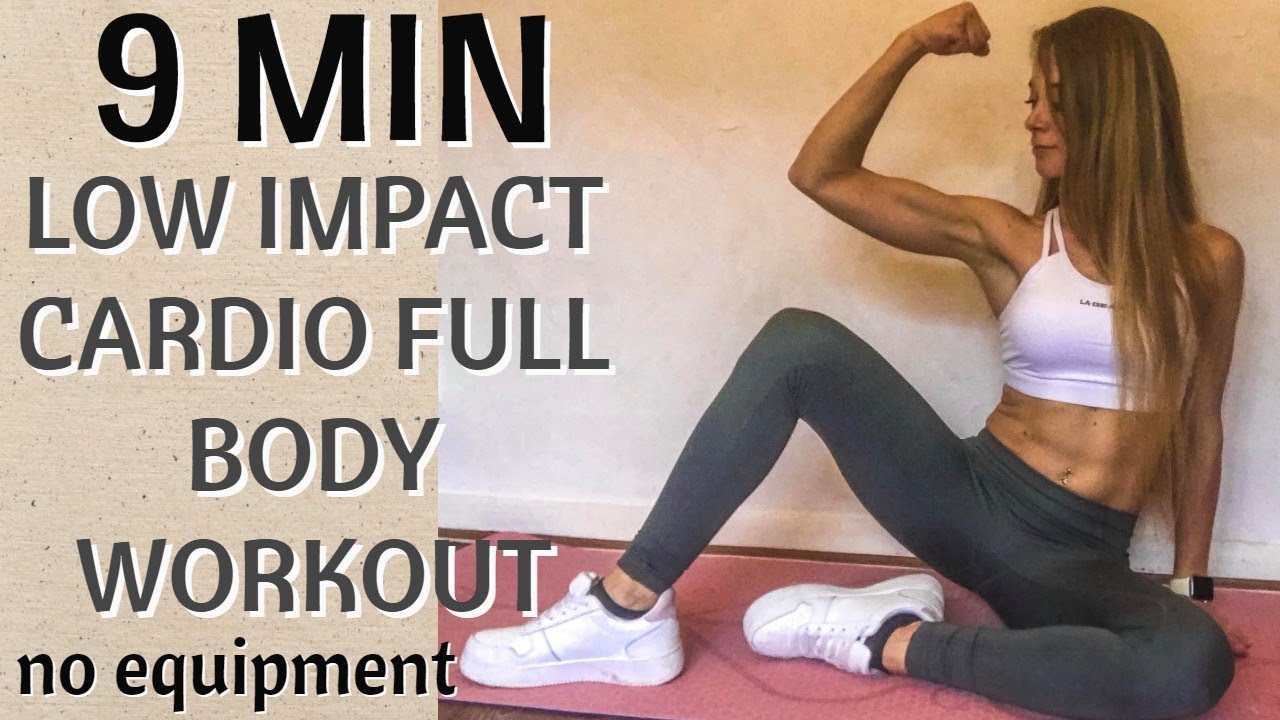 BEGINNERS NO-JUMPING CARDIO WORKOUT / home workout/ no equipment ...