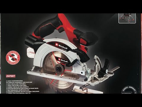Einhell TE-CS 18/165-1 Li Solo Akülü daire testere kutu açılımı ve kesim denemesi