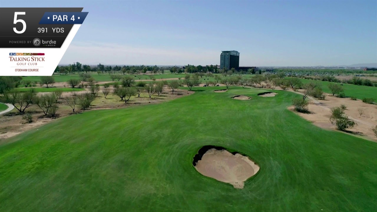 Talking Stick Golf Course (O'Odham Course - Hole #5) - YouTube