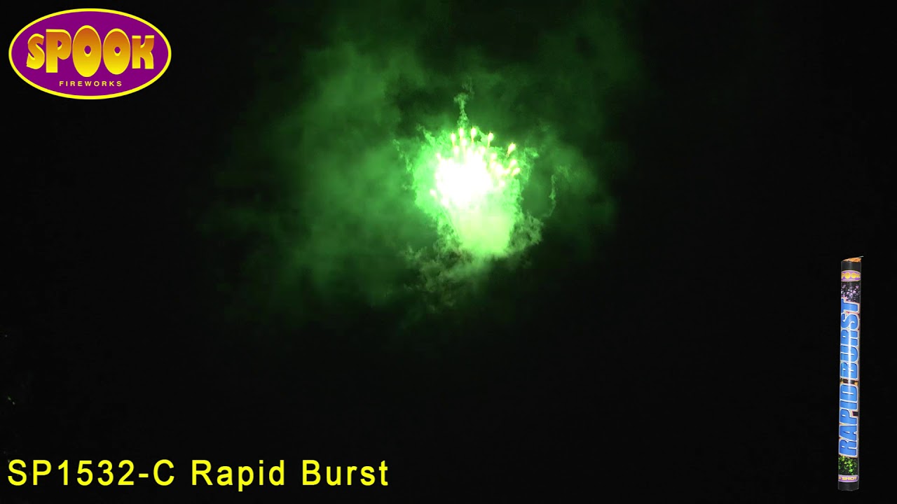 SP1532 Rapid Burst 5 Shot Roman Candle 4 Pack - YouTube