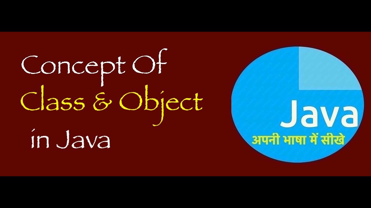 Concept of Class and Object in java #education #tranning - YouTube