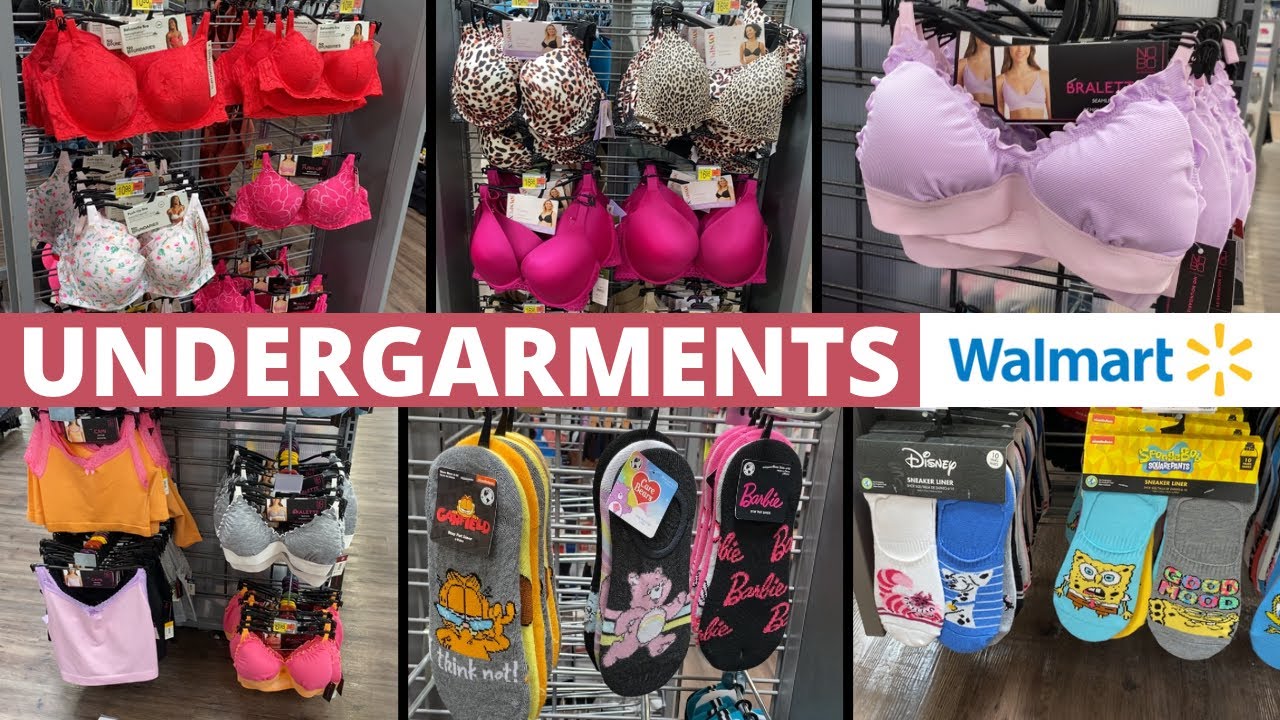💛NEW WALMART UNDERGARMENTS ARE IN STOCK‼️WALMART SHOP WITH ME | WALMART ...