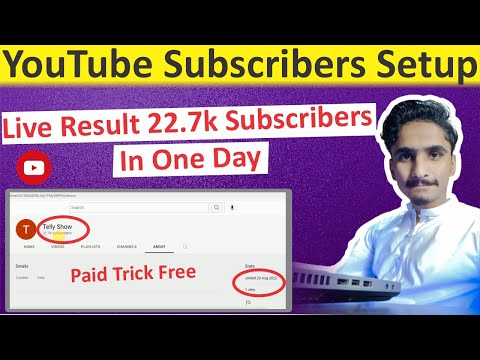 YouTube Subscribers Setup | Automatic YouTube Subscribers Setup ...