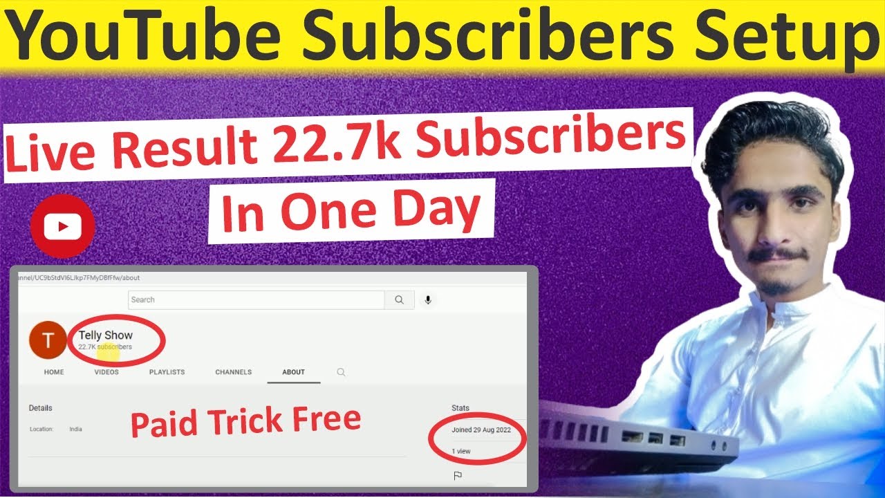 YouTube Subscribers Setup | Automatic YouTube Subscribers Setup ...