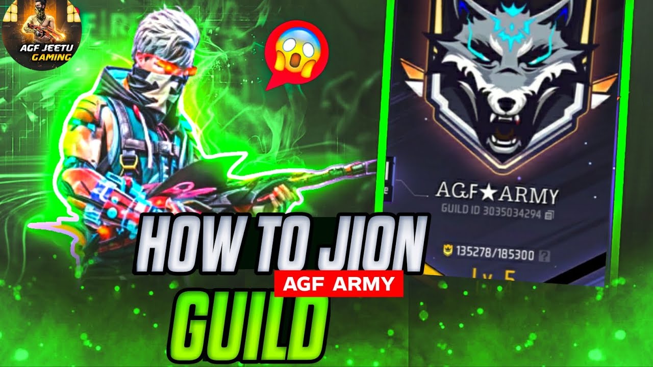 How To Join AGF ARMY Guild AGF ARMY Guild |Garena Free Fire Max | - YouTube