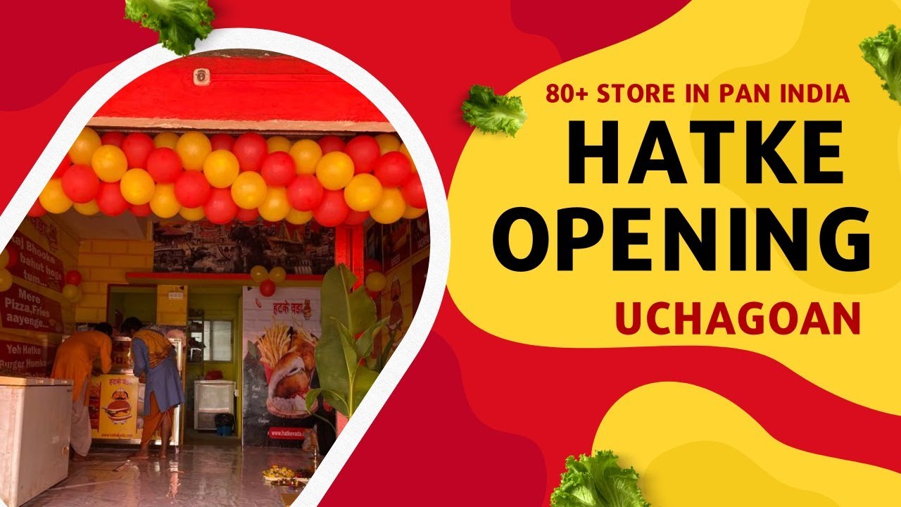 Hatke Vada - Hatke Opening | Franchise Store | Grand opening at ...