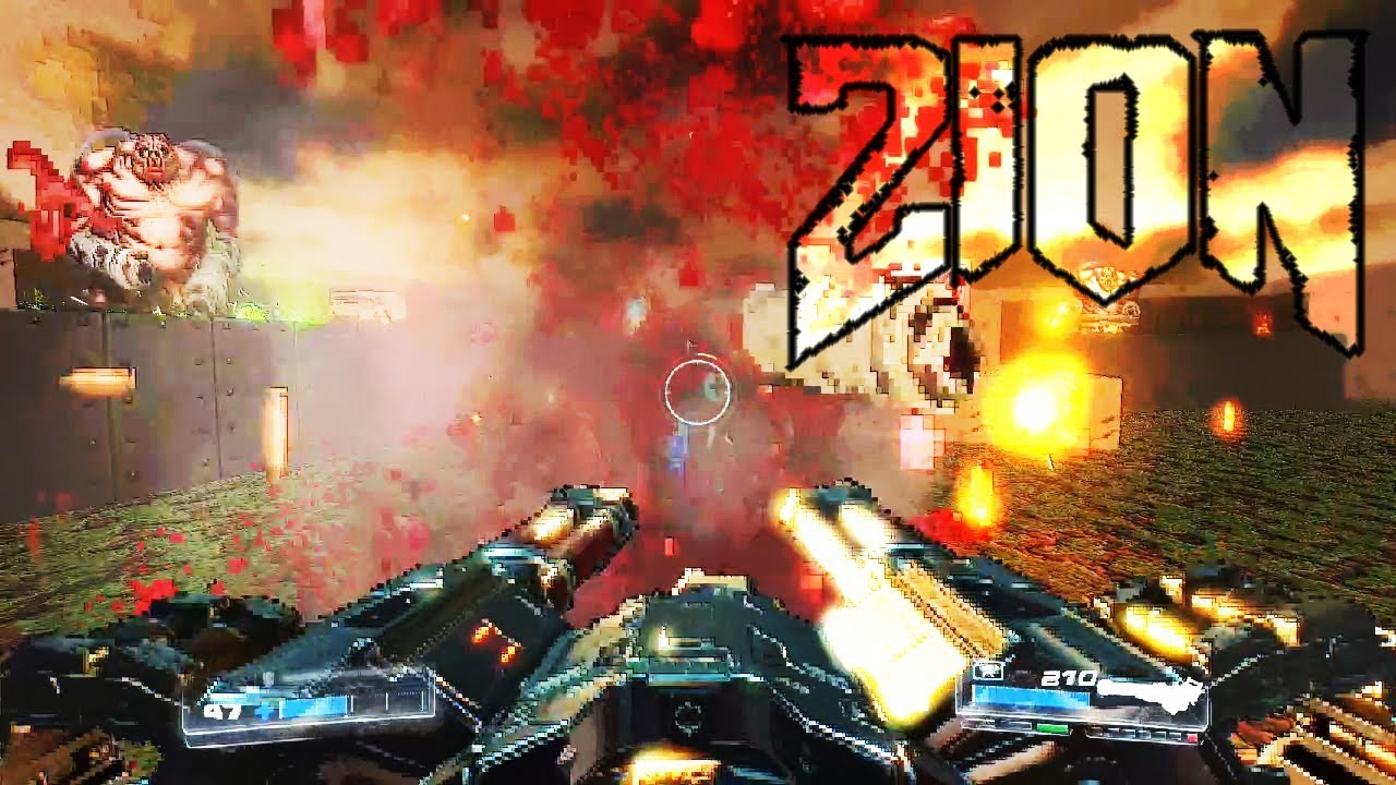 ZION v08 Final Build with All DOOM 4 Weapons & Mods (HD Monsters ...