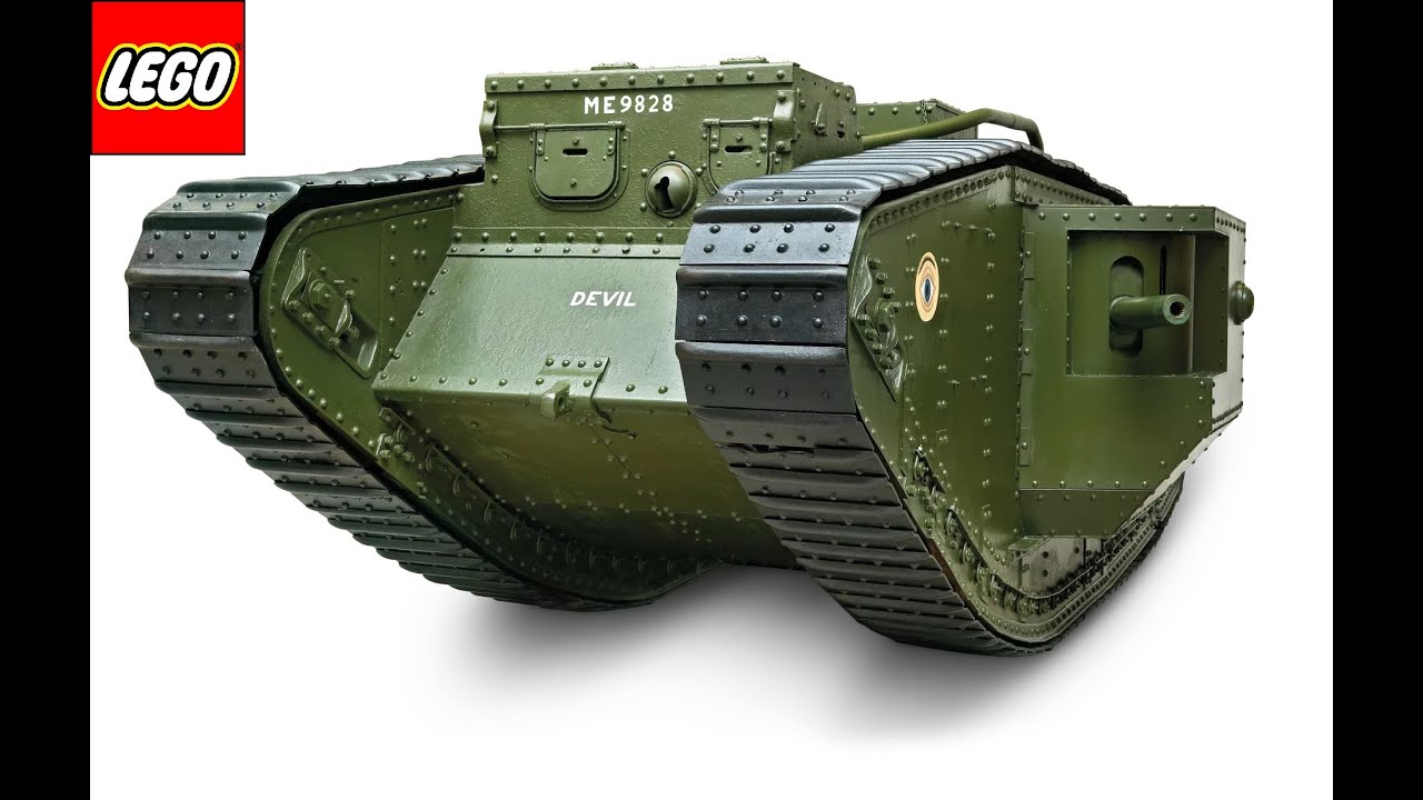 MINI LEGO IDEAS - I. világháborús tank - YouTube