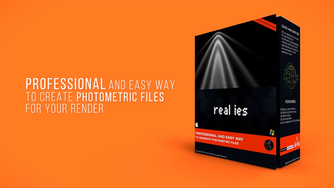 Photometric Files For Your 3D Render With Real IES - YouTube