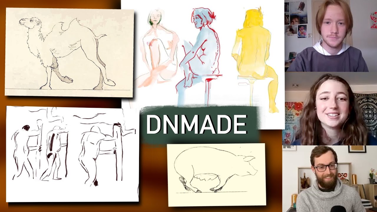 Apprendre l'Animation et le Dessin en DNMADE | avec Maya Guidicelli et Noah Jachez - YouTube