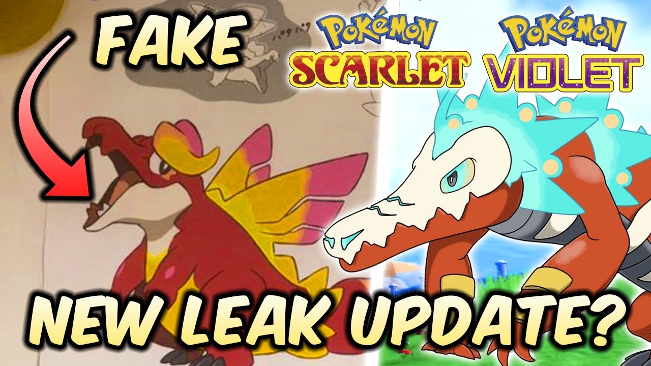 NEW LEAK UPDATES & FIRE FAIRY STARTER TYPING!? - Pokemon Scarlet ...