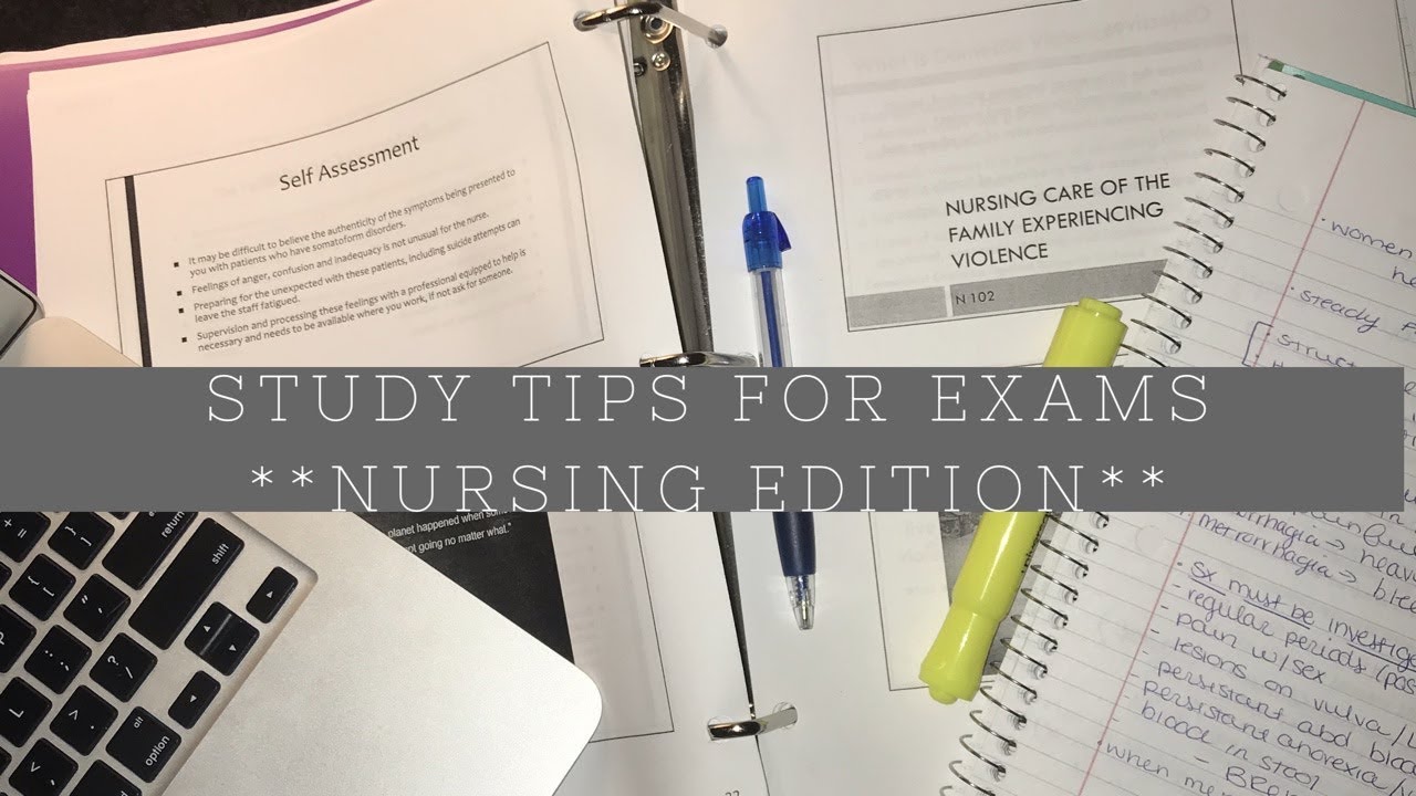 5 Tips for Studying // Nursing school edition!! - YouTube