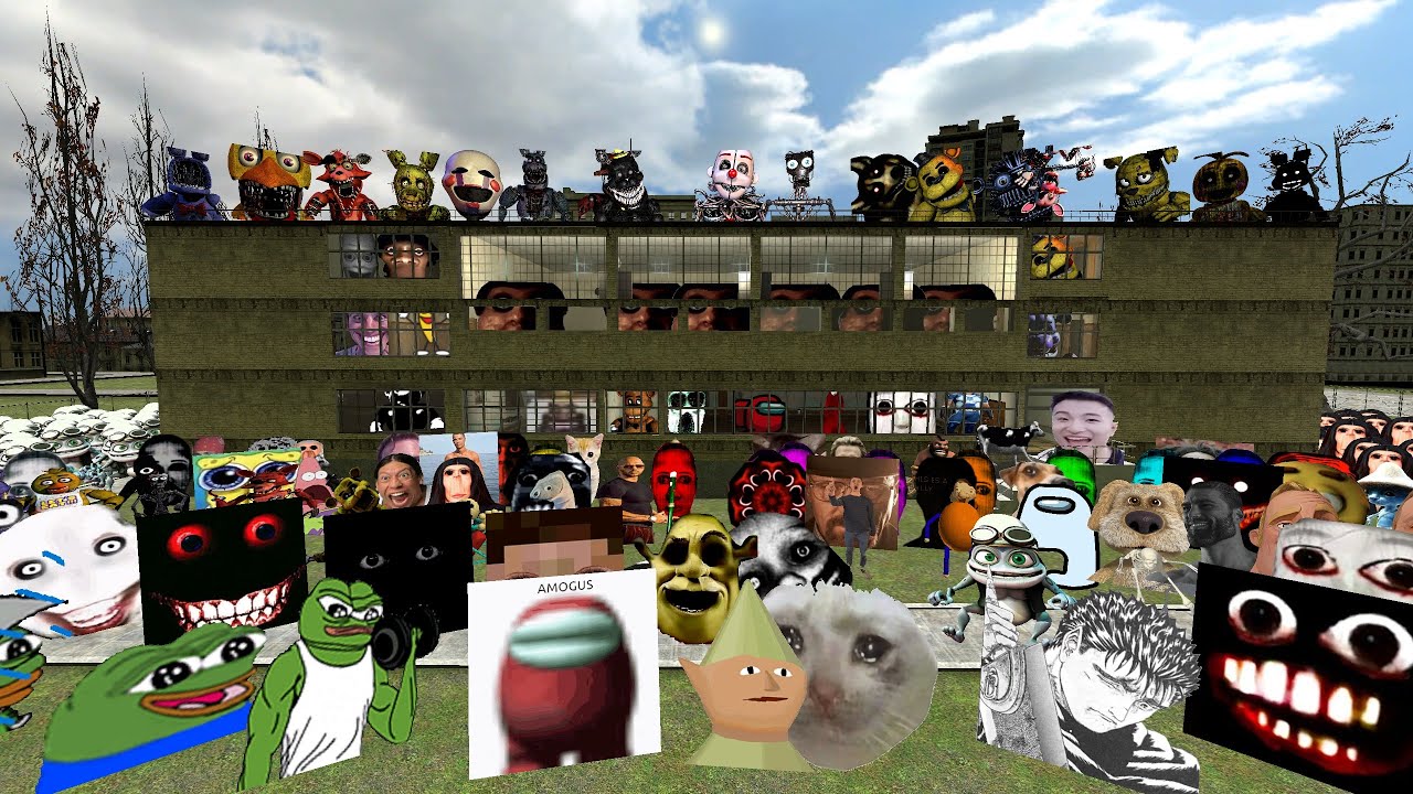 Too Much Nextbots !! (Part 13) - YouTube