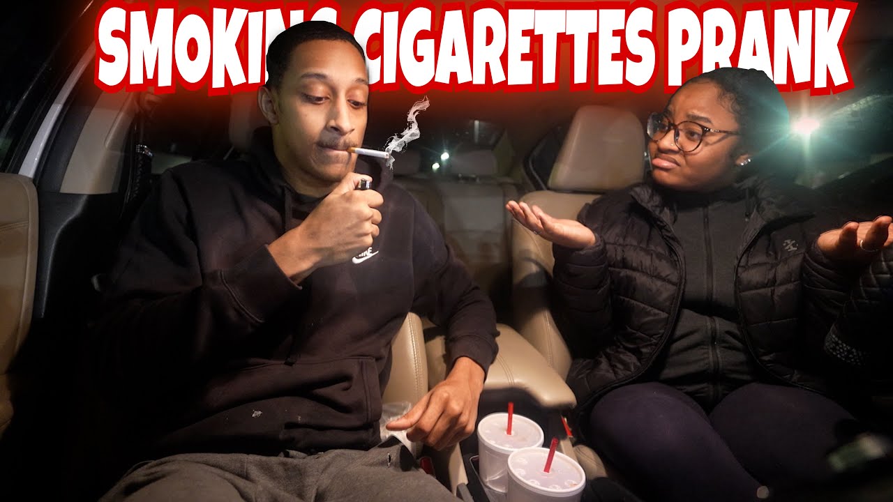 SMOKING CIGARETTES ON MY BESTFRIEND PRANK *IT GOT CRAZY* - YouTube