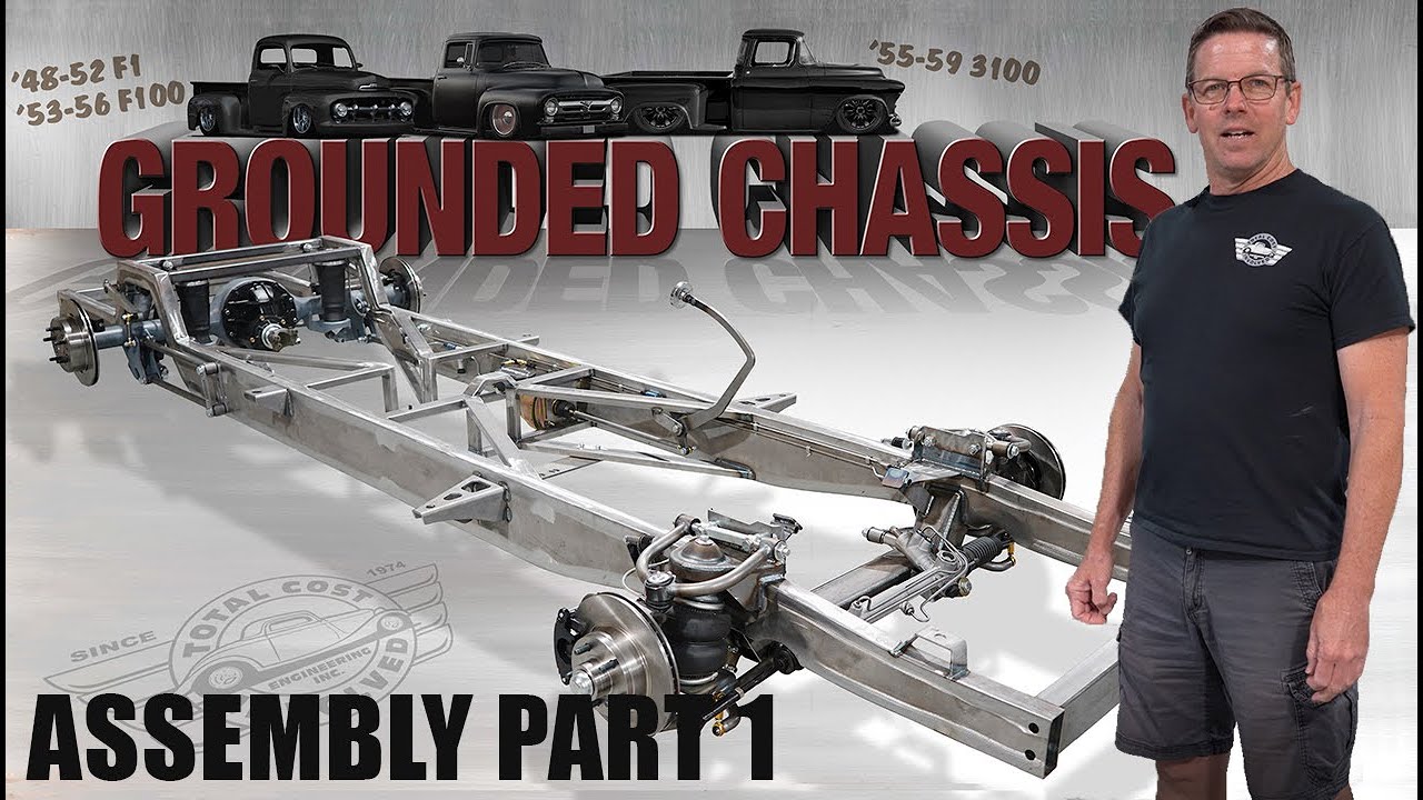 TCI Engineering Grounded Chassis Assembly Part 1: 1955-1959 Chevy ...