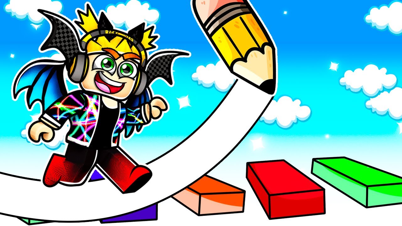 ¡Dibujo Mi Propio OBBY en ROBLOX así De FÁCIL! (Obby Draw Creator ...