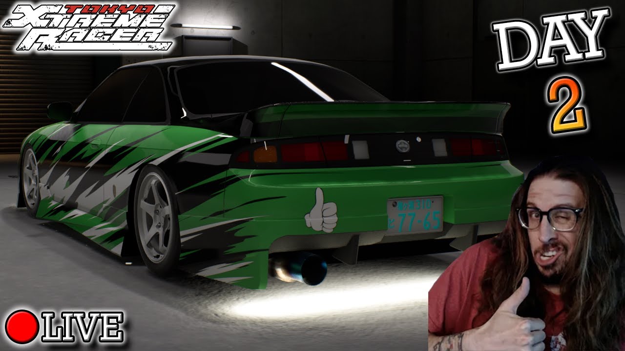 Day 2 with the S14! Tokyo Xtreme Racer is BACK!! - YouTube