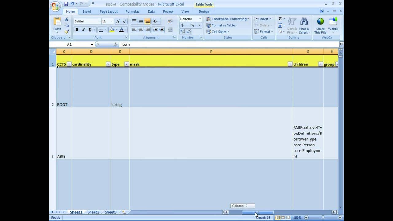 Create Excel spreadsheet from XML components dictionary - YouTube