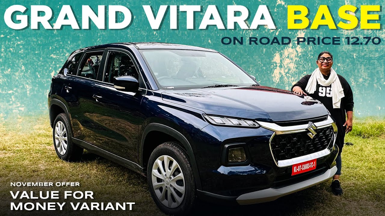 Grand Vitara Base Sigma variant | November Offer | 2024 | rechuscarcast ...