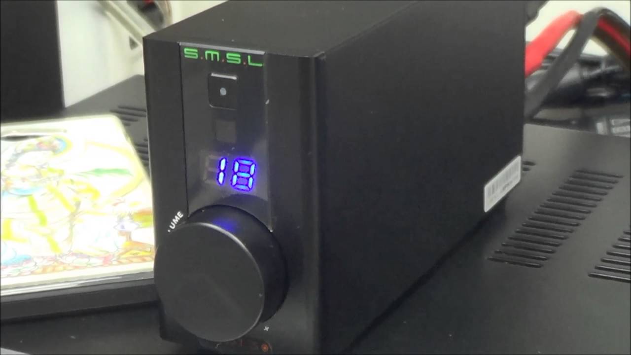 SMSL AD13 藍牙擴音機新版 x DIY禮物紙盒喇叭 - YouTube