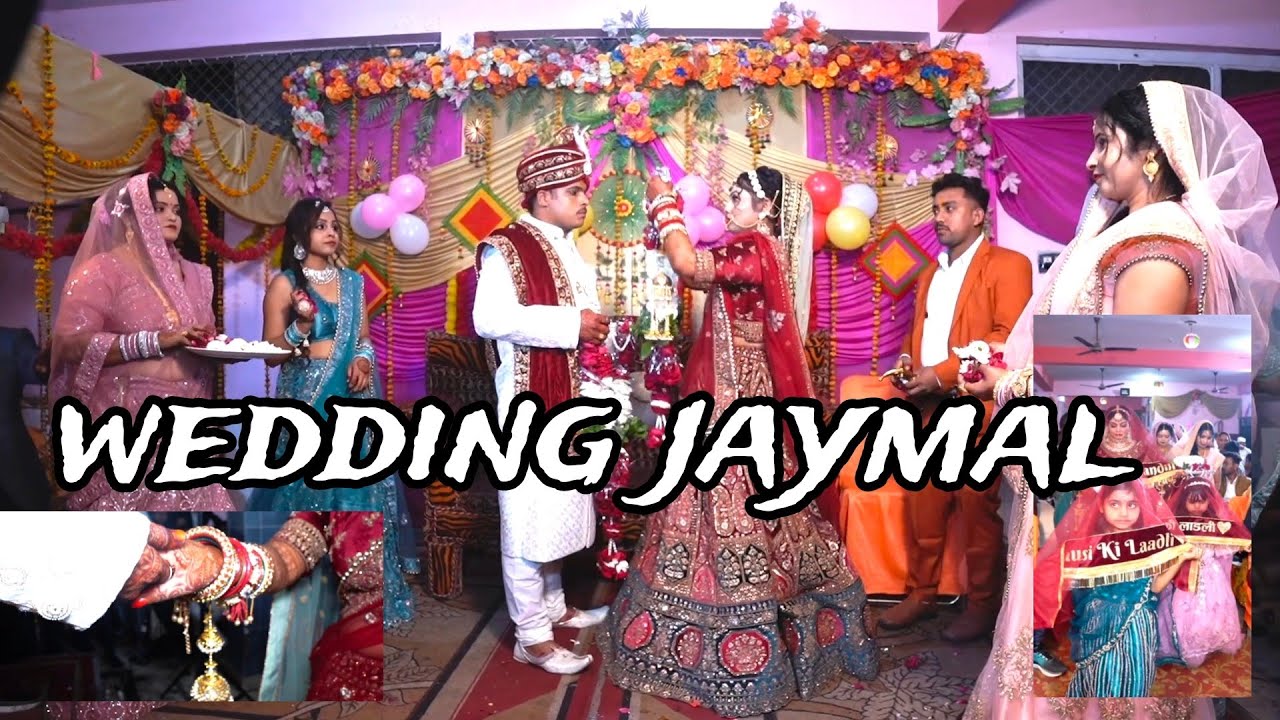 02 चांदनी शादी // wedding for bhajan // jaymal wedding - YouTube