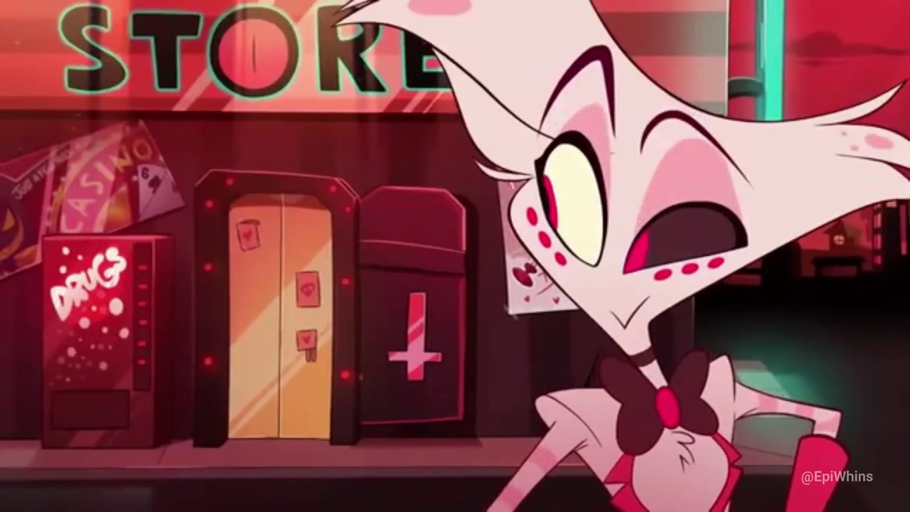 Hazbin Hotel Funny Moments Memes Angel dust Part 1 - YouTube