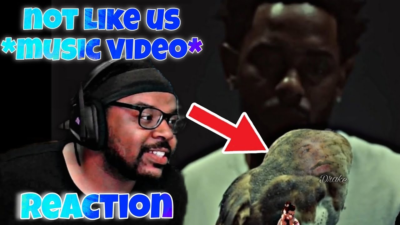 The Not Like US Music Video Reaction - YouTube